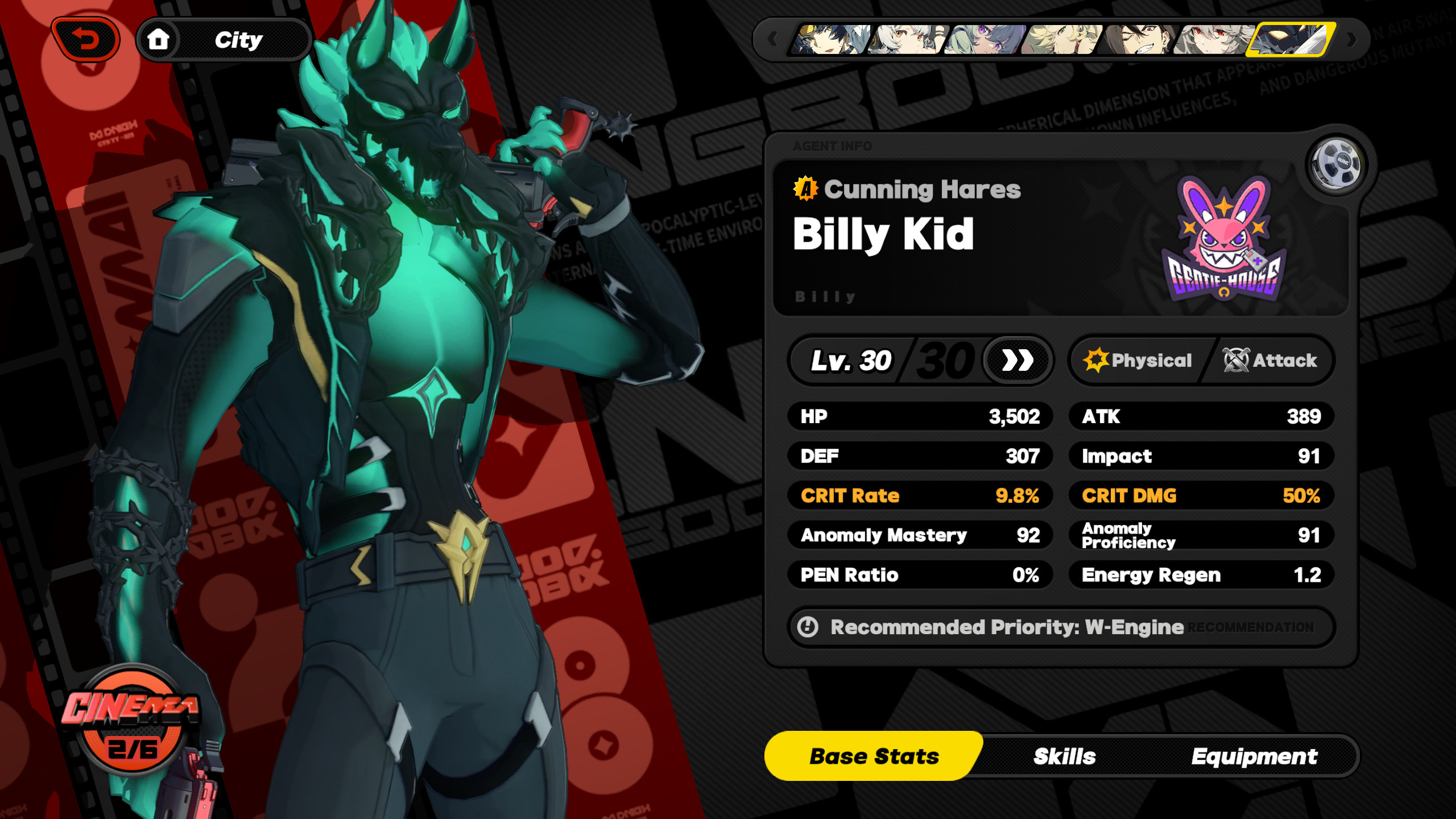 [Cerberus] - Billy Kid (Fortnite) Mod for Zenless Zone Zero | ZZZ Mods