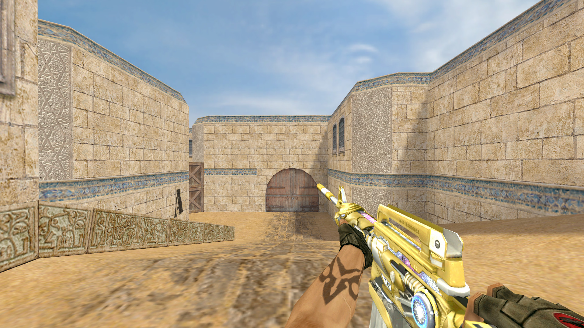 CrossFire M4A1-S Iron Beast Imperial Gold Mod for Counter-Strike 1.6 | CS1.6 Mods