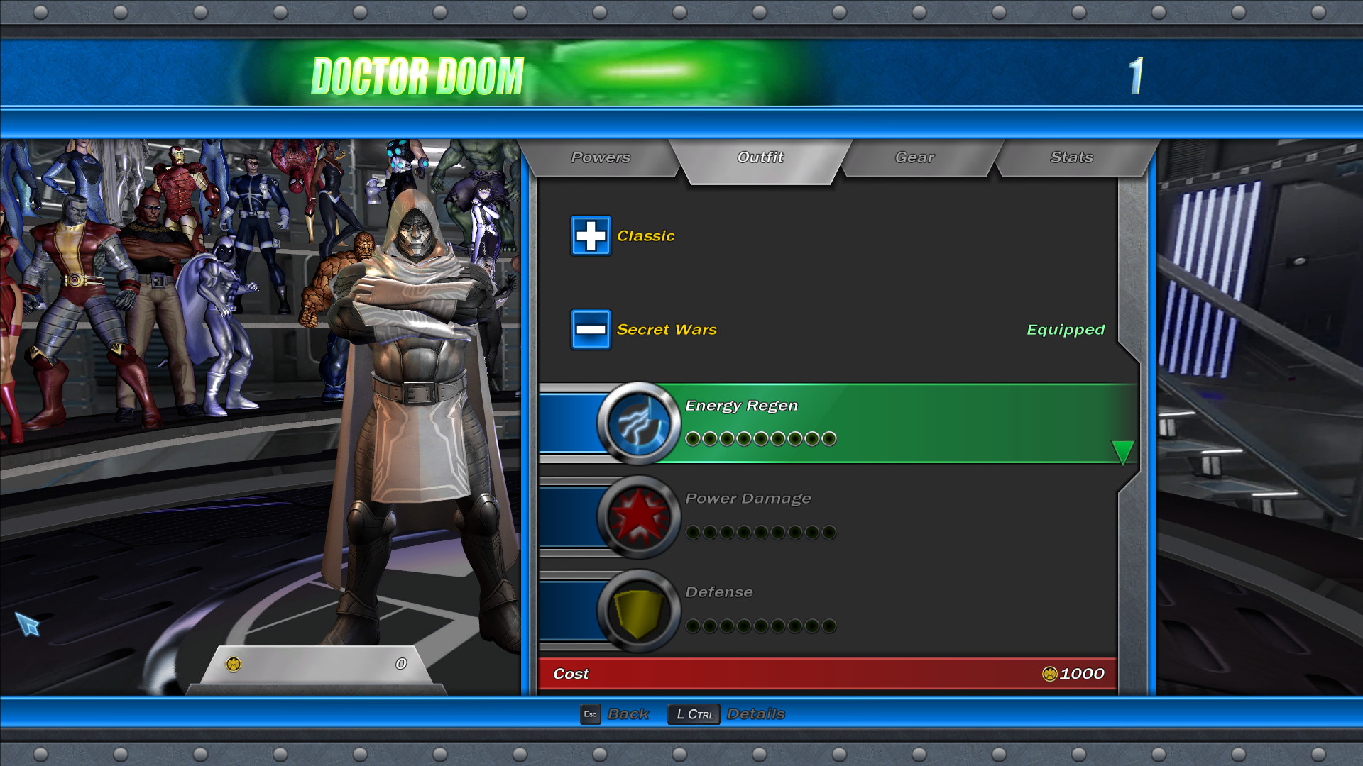 God Emperor Doom Mod for Marvel: Ultimate Alliance | MUA Mods