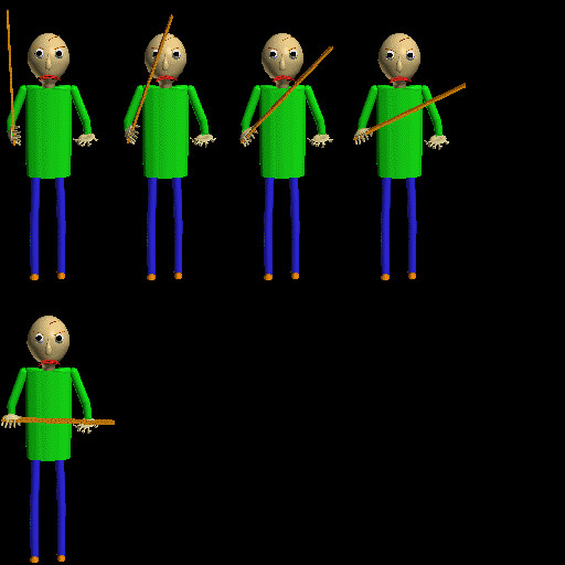 (0.9.x) Reanimated Baldi Slap Animation Mod for Baldi's Basics | Baldi Mods