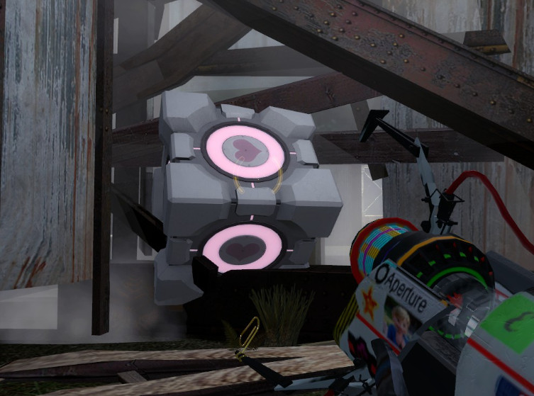 Portal 2 cubes for chopper bomb Mod for Half-Life 2 | HL2 Mods