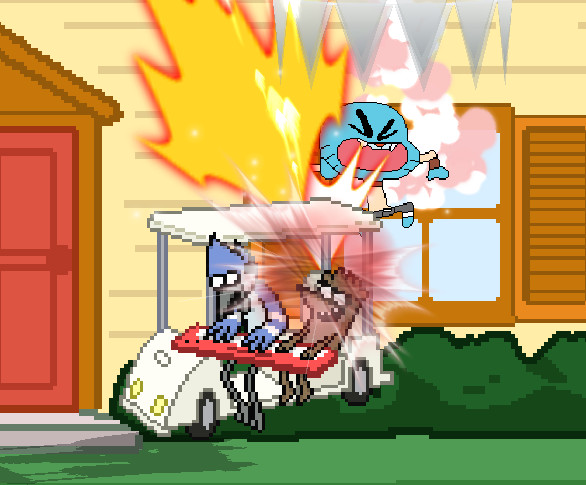 Mordecai & Rigby (Toon All-Star Slam/Regular Show) Mod for Super Smash ...