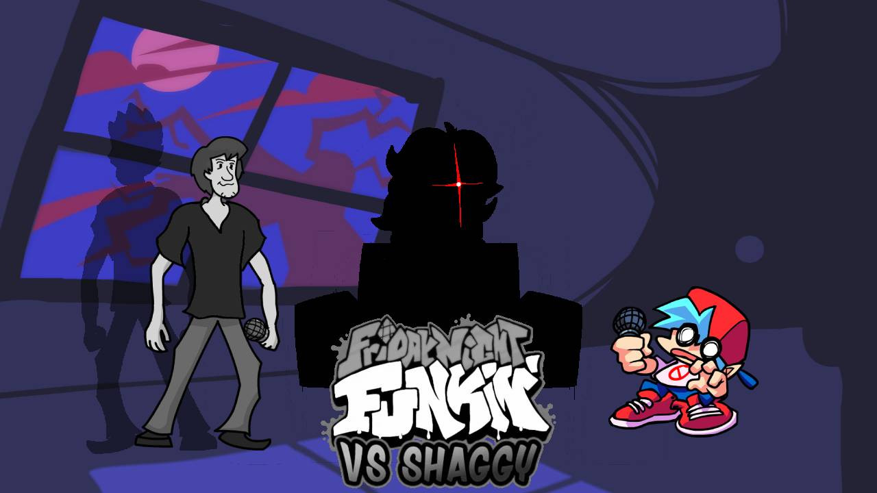 Vs Black Shaggy Mod for Friday Night Funkin' | FNF Mods