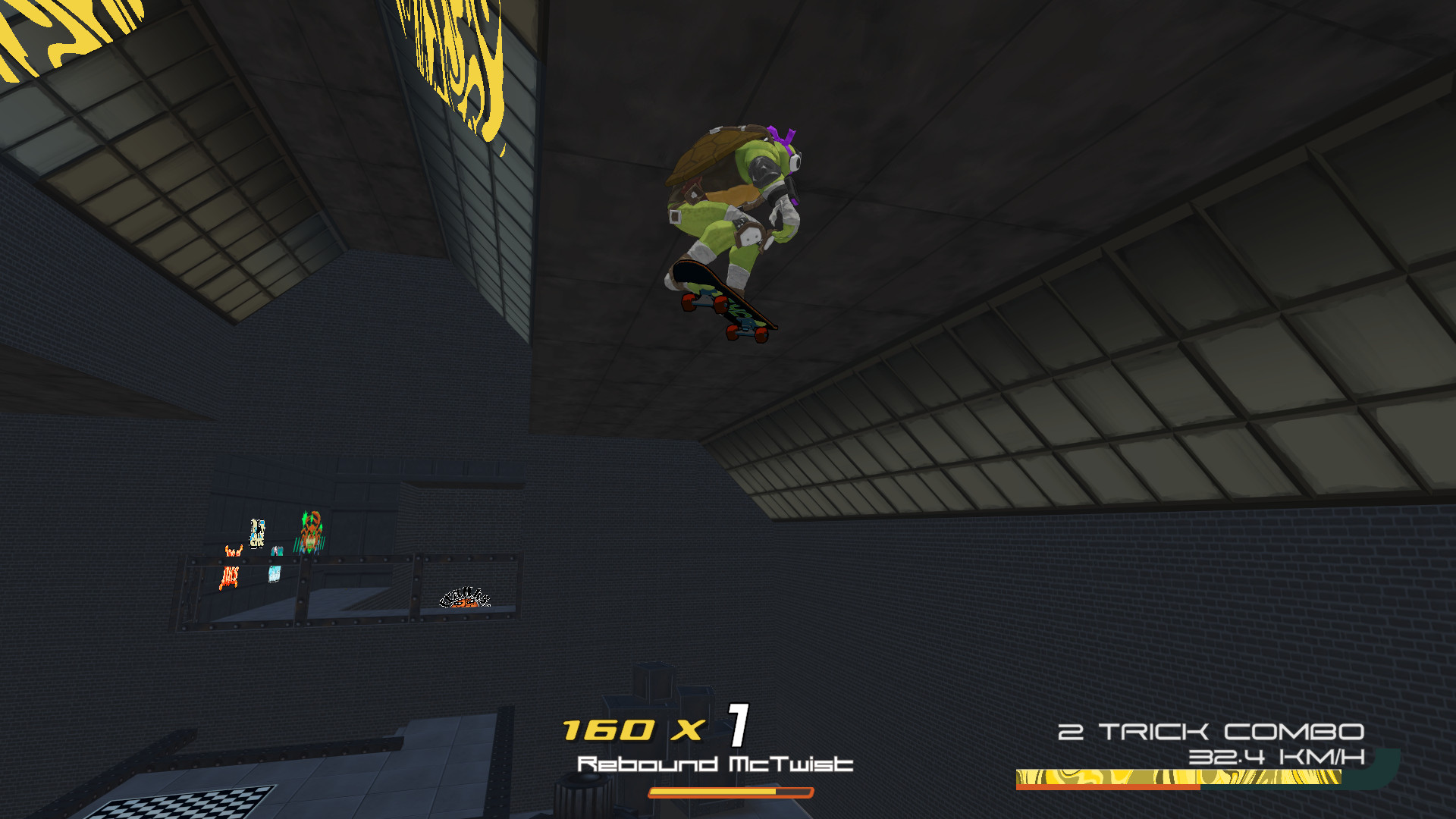 Teenage Mutant Ninja Turtles Mod for Bomb Rush Cyberfunk | BRC Mods