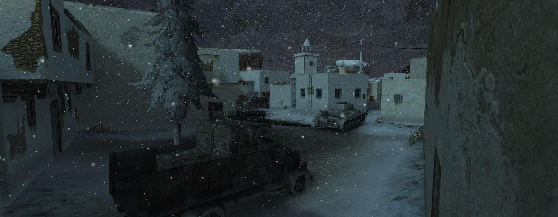 mp_toujane_snow Mod for Call of Duty 2 | CoD2 Mods