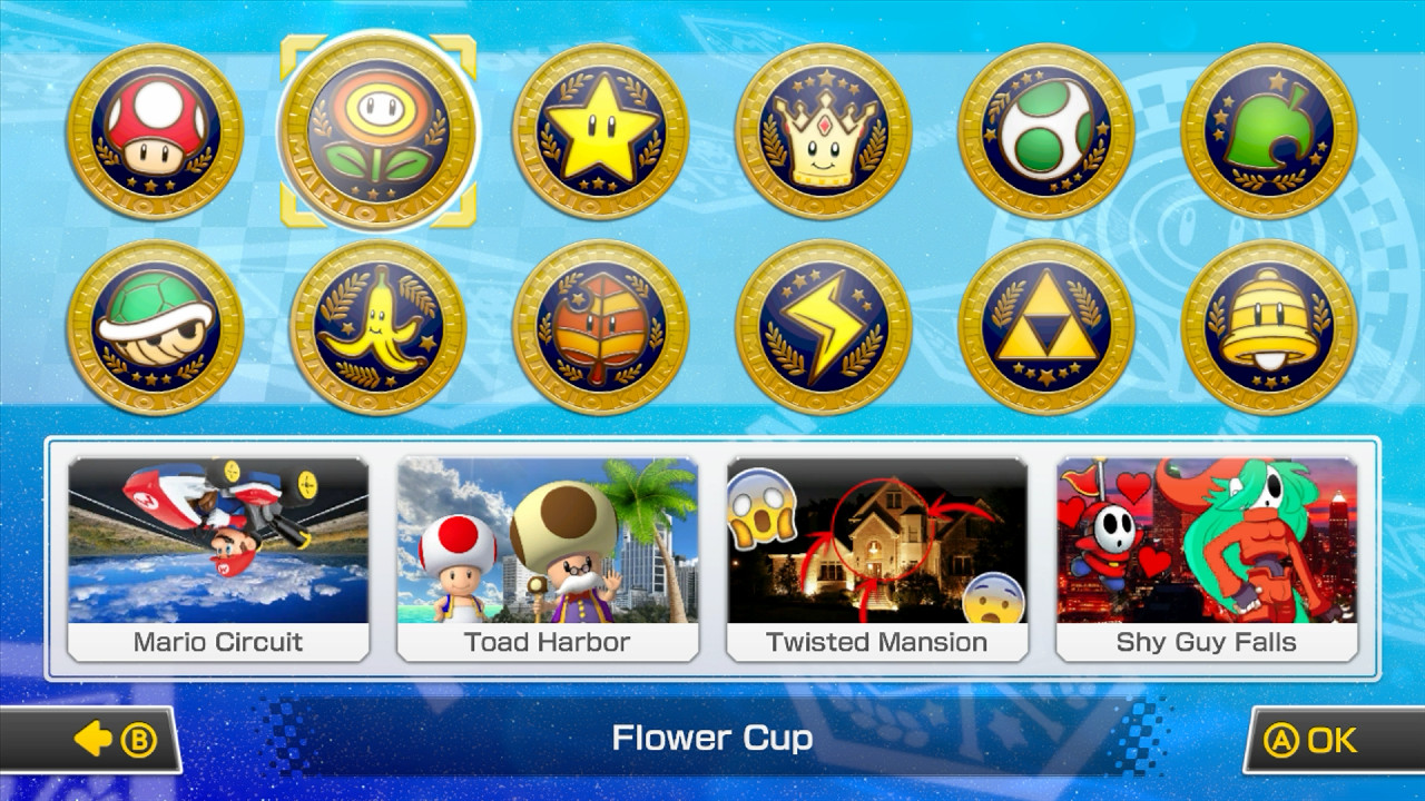 Course Icon Pack U Mod for Mario Kart 8 | MK8 Mods