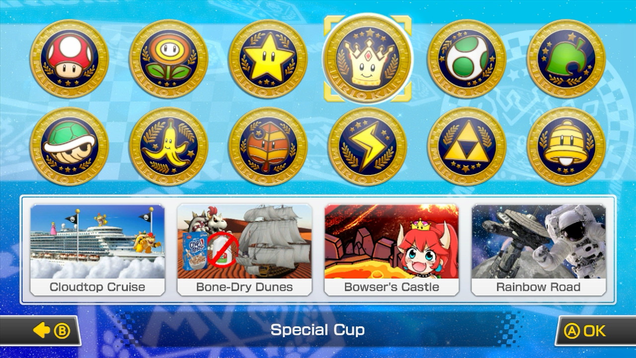 Course Icon Pack U Mod for Mario Kart 8 | MK8 Mods