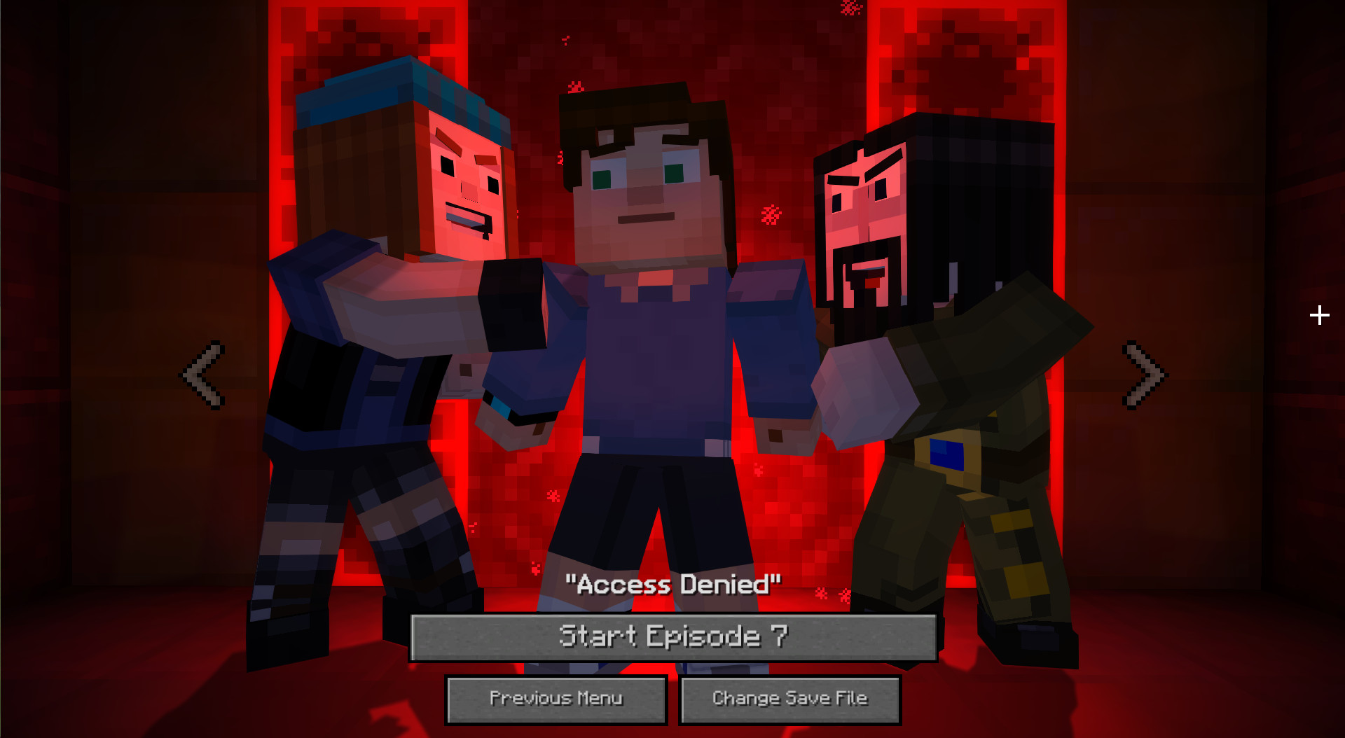 "Block by Block" Remake Jesse Mod for Minecraft: Story Mode | M:SM Mods