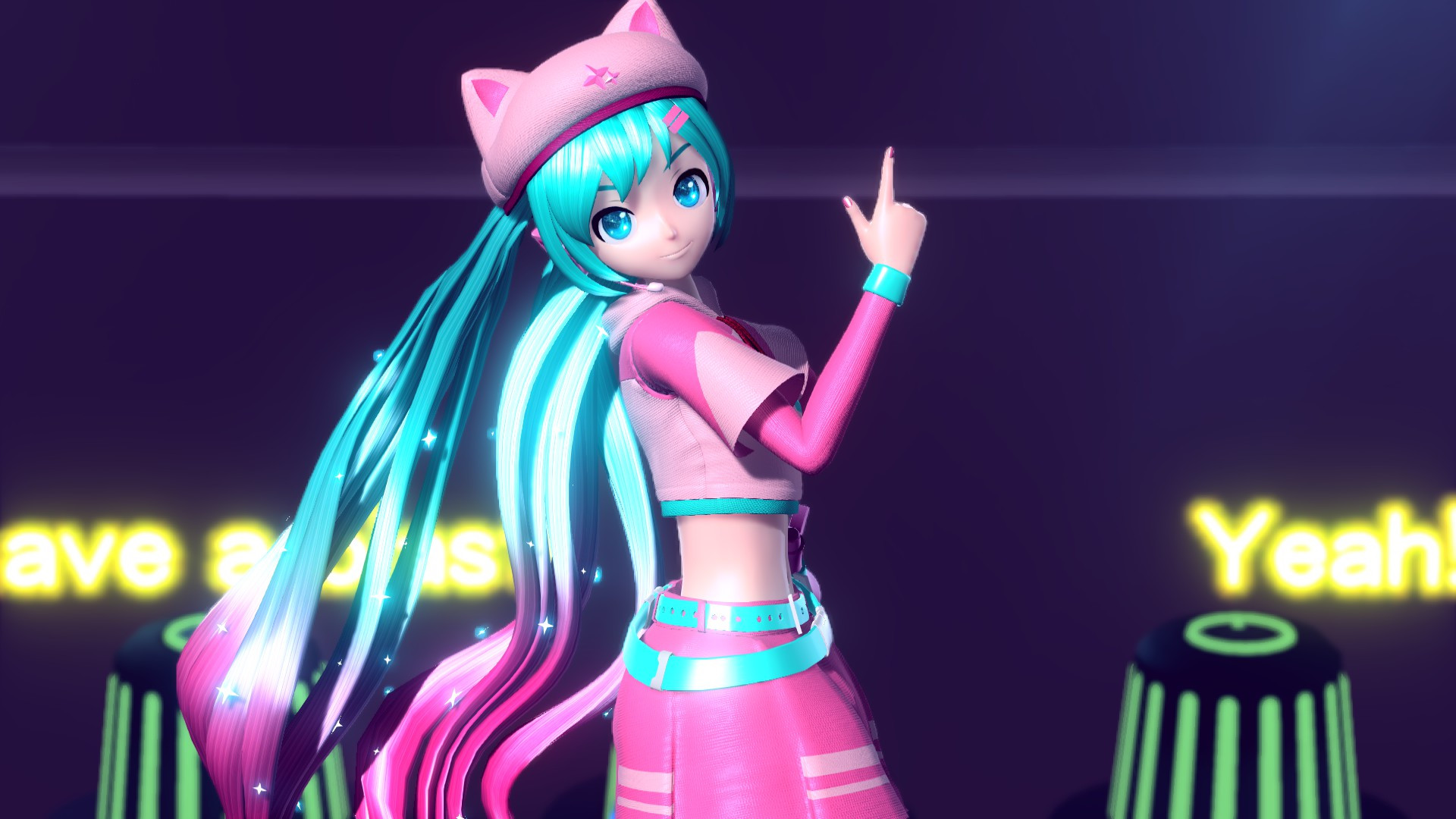 Fortnite Neko Miku Mod for Hatsune Miku: Project DIVA Mega Mix+ | PDMegaMix+ Mods