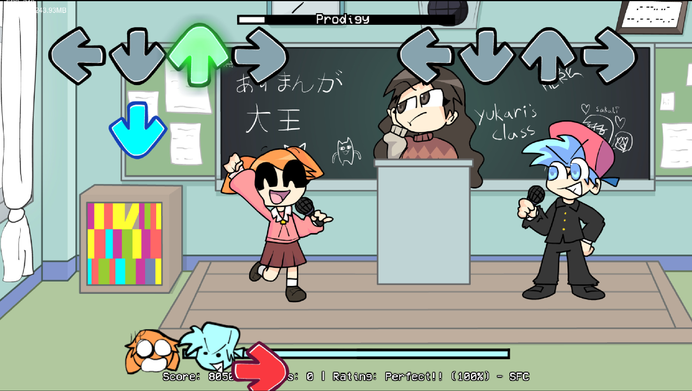 Azumanga Daioh! The FNF Mod (PART 1) Mod for Friday Night Funkin' | FNF ...