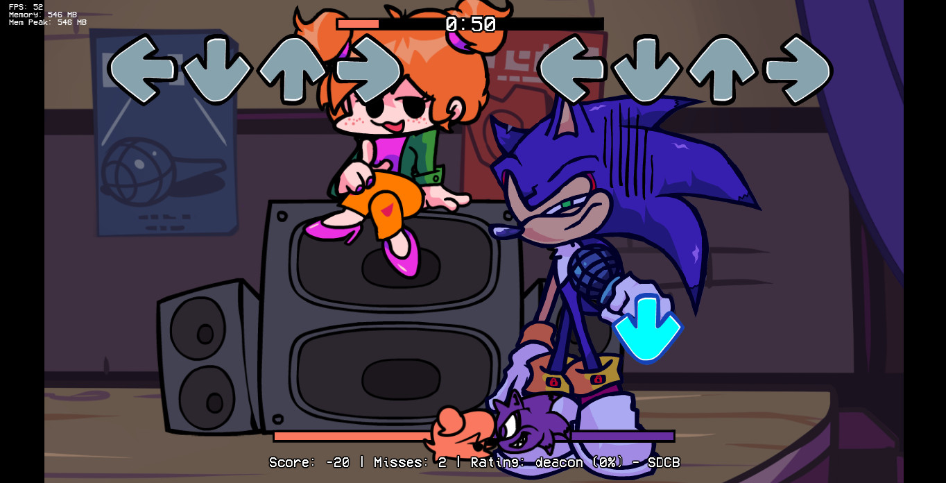 Playable D-Side Sonic Remake (FanMade) + FLA Mod for Friday Night ...