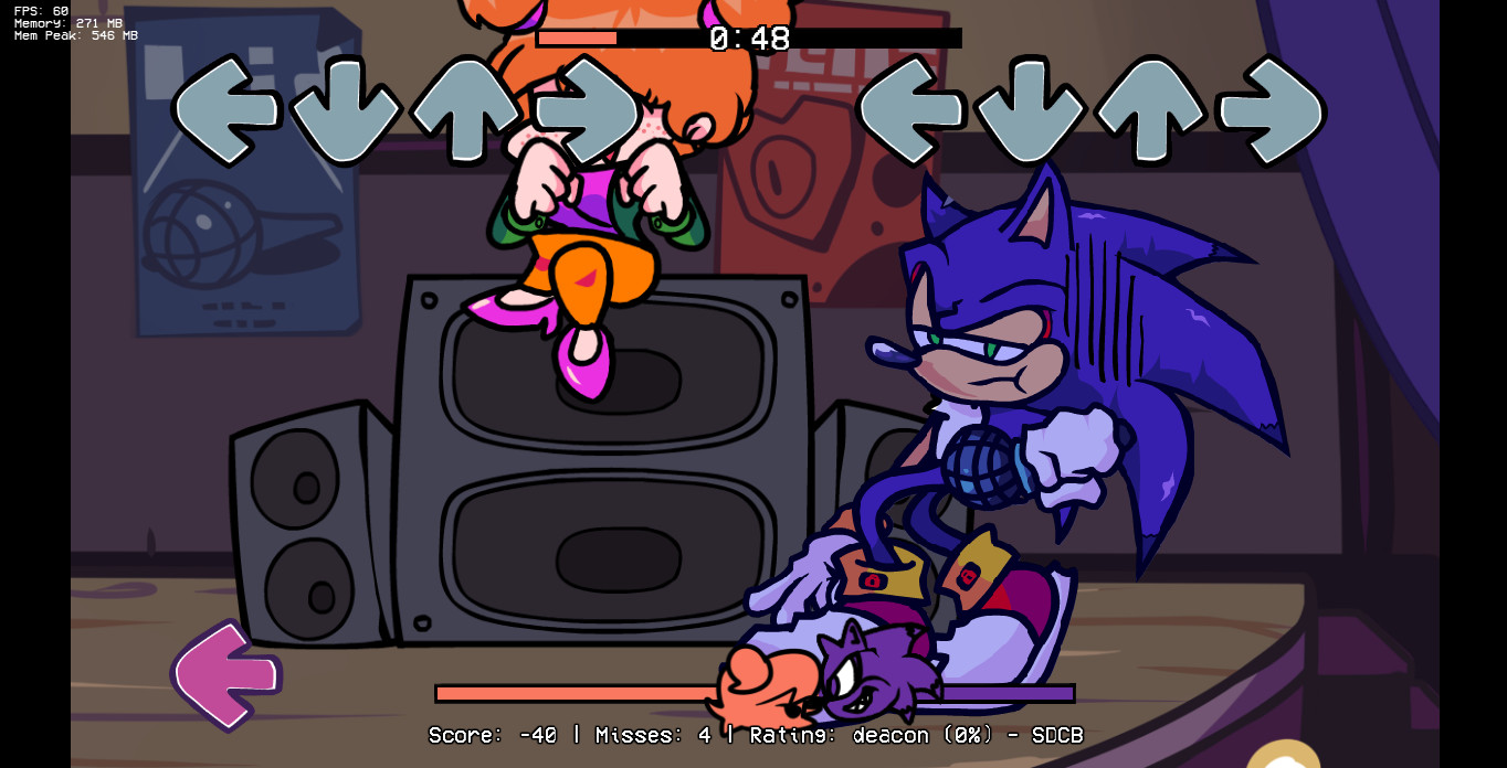 Playable D-Side Sonic Remake (FanMade) + FLA Mod for Friday Night ...