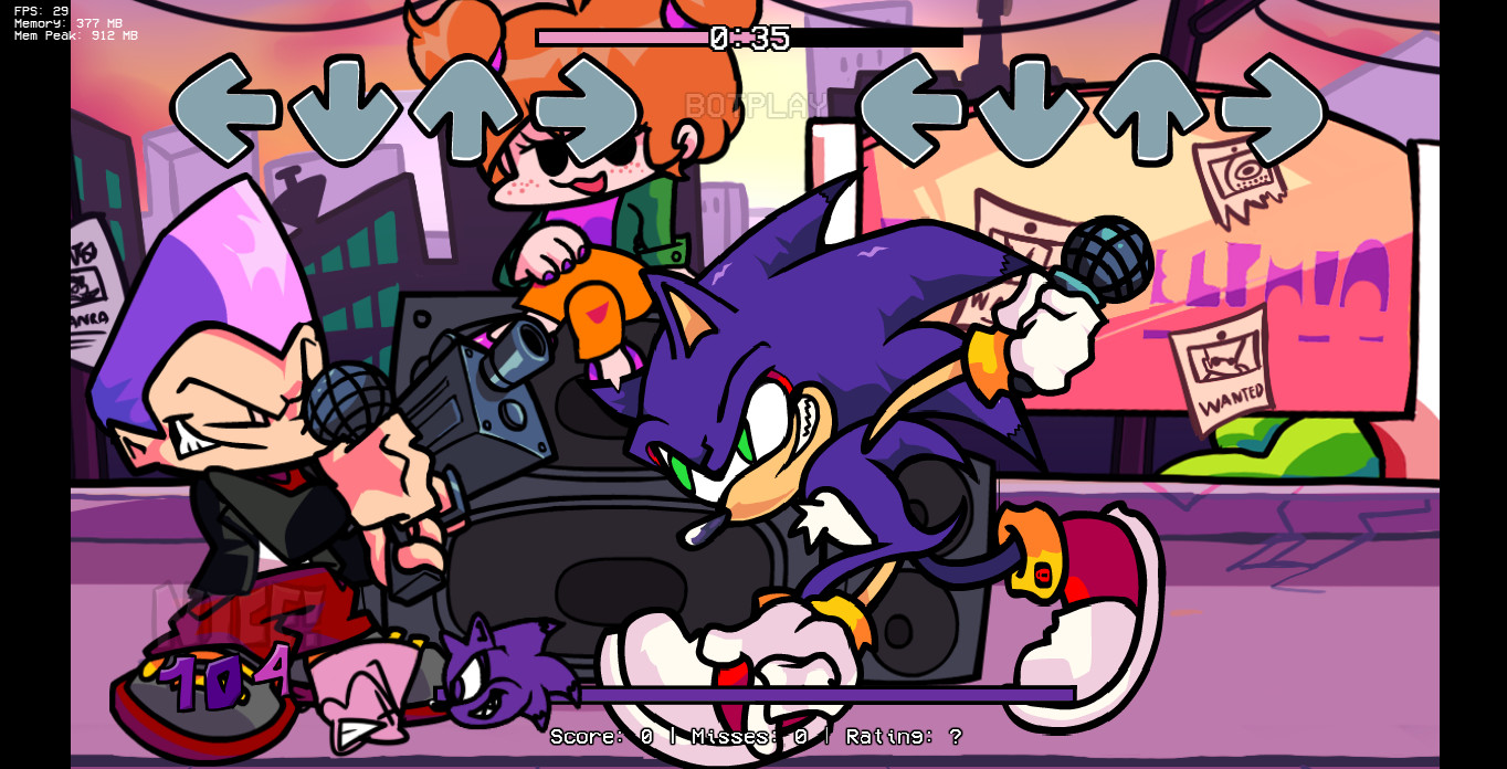 Playable D-Side Sonic Remake (FanMade) + FLA Mod for Friday Night ...