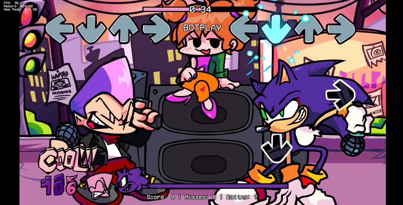 Playable D-Side Sonic Remake (FanMade) + FLA Mod for Friday Night ...