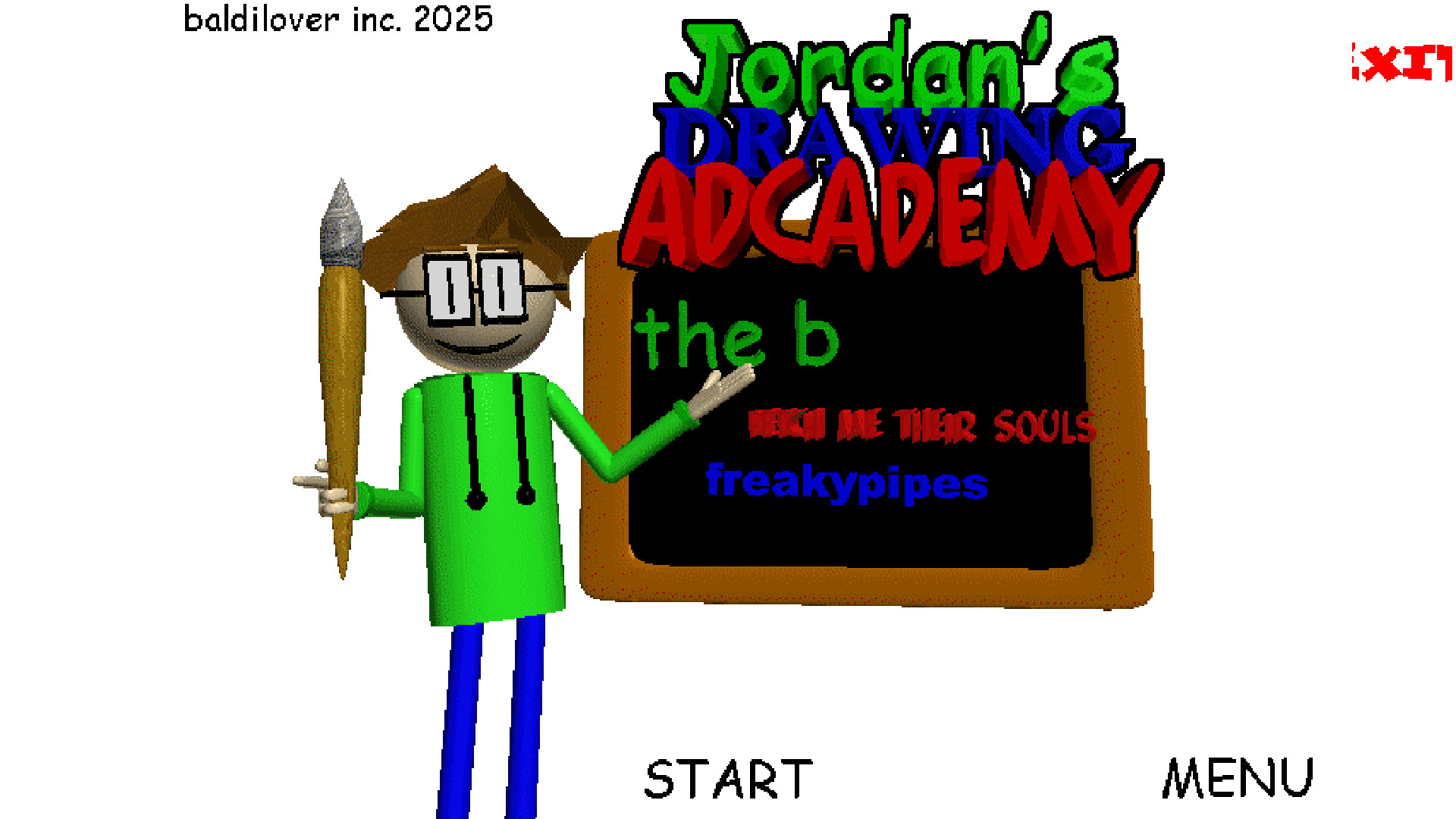 Jordan's Drawing Academy Mod for Baldi's Basics | Baldi Mods