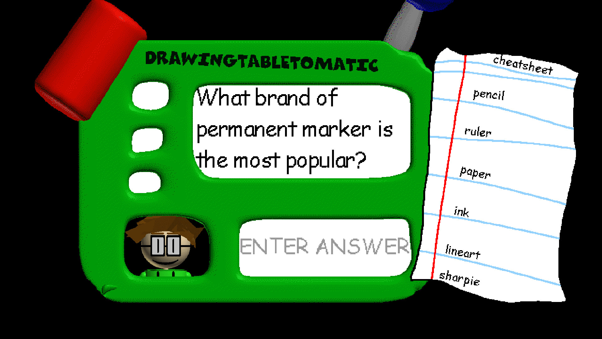 Jordan's Drawing Academy Mod for Baldi's Basics | Baldi Mods