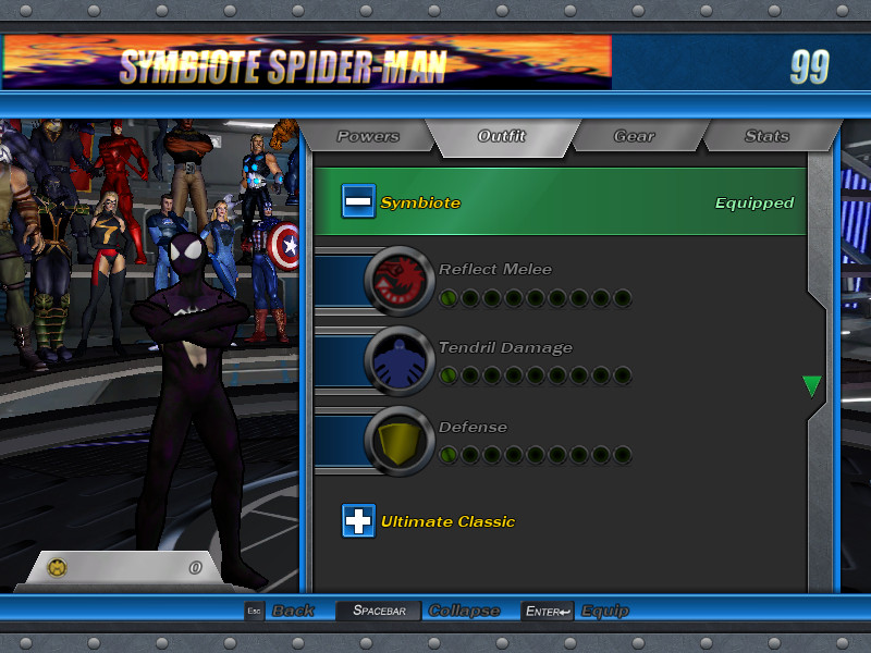 Symbiote Spider-Man (Marvel Comics) Mod for Marvel: Ultimate Alliance ...