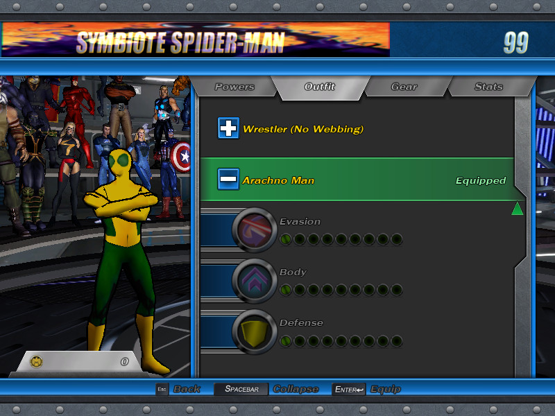 Symbiote Spider-Man (Marvel Comics) Mod for Marvel: Ultimate Alliance ...