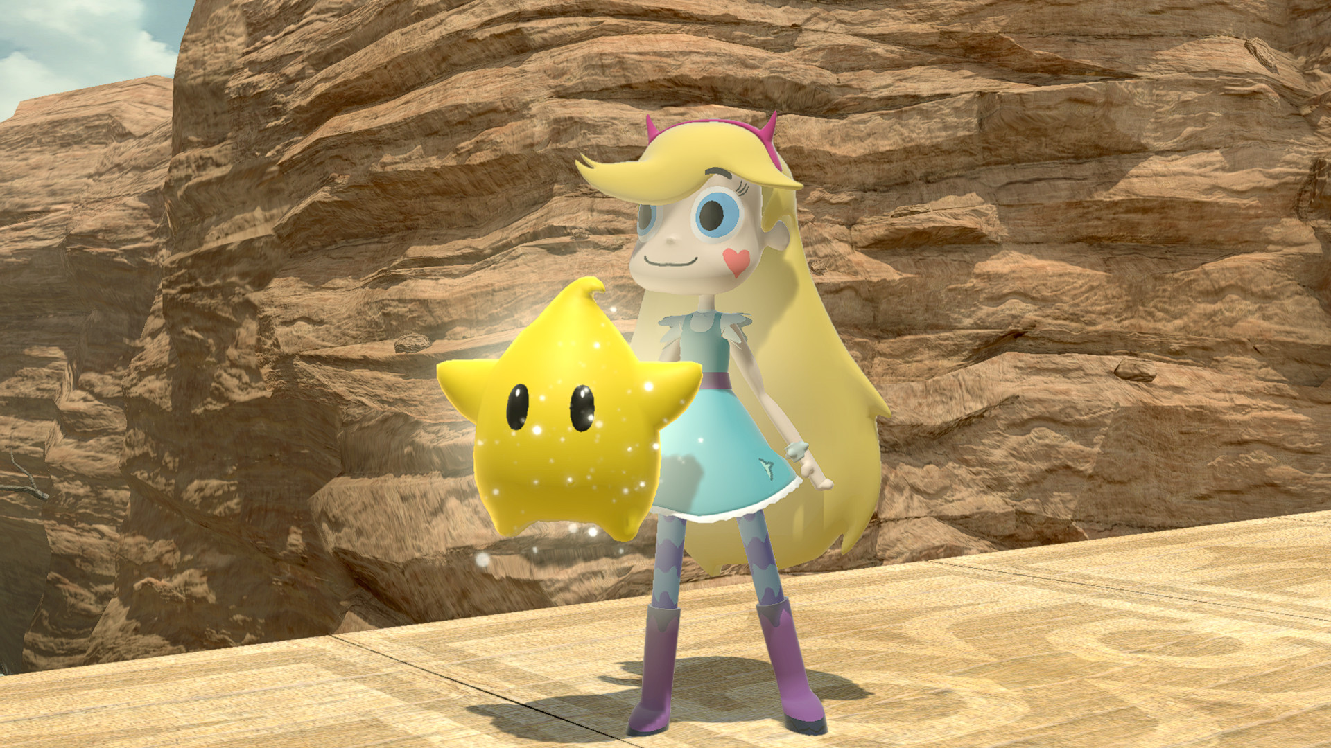 Star vs. the Forces of Evil | Star over Rosalina Mod for Super Smash ...