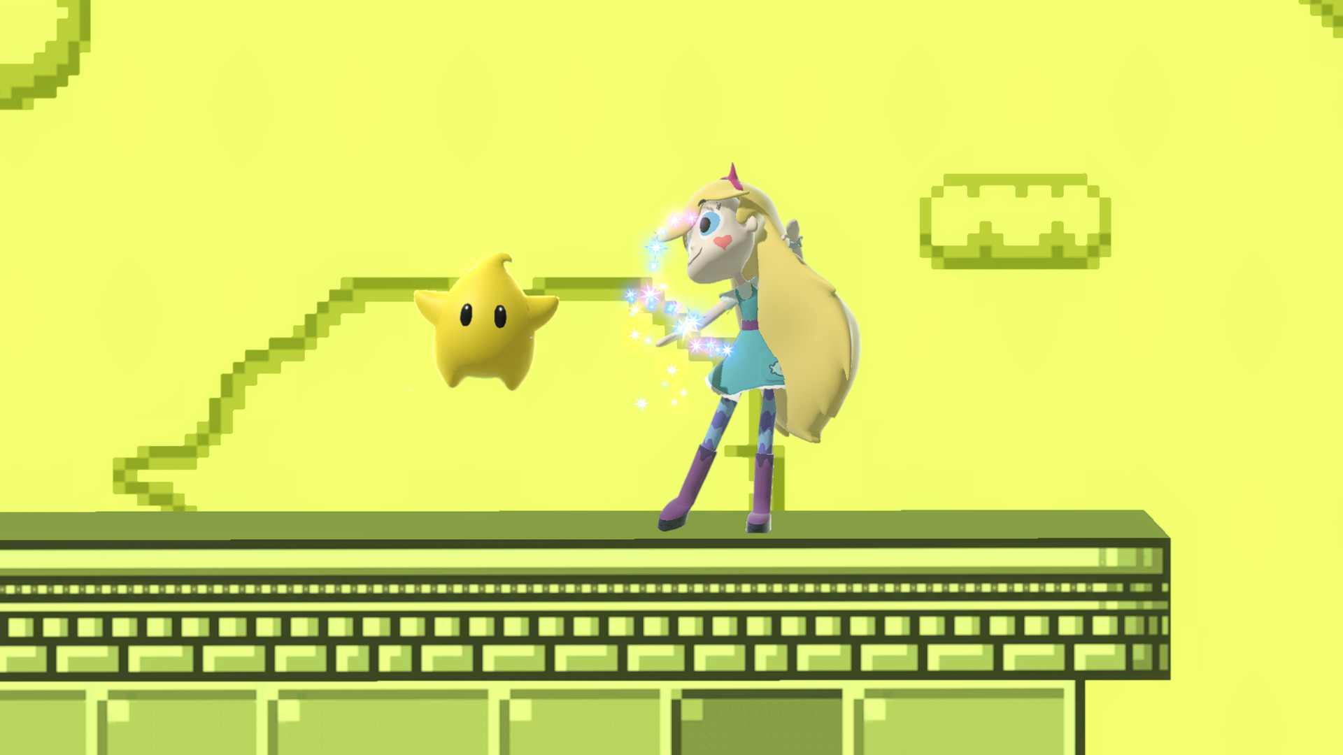 Star vs. the Forces of Evil | Star over Rosalina Mod for Super Smash ...
