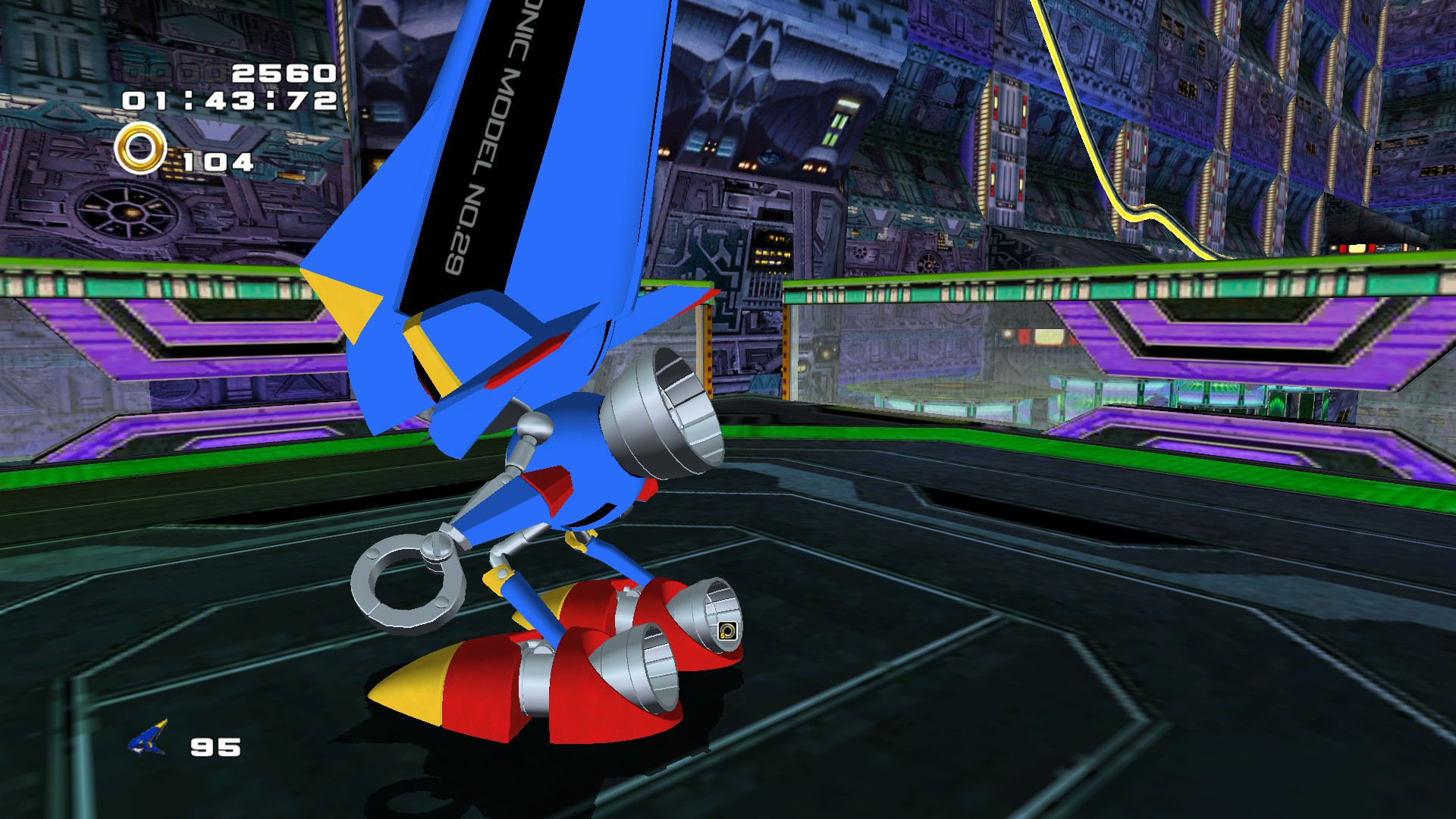 Mecha Sonic Model NO.29 Mod for Sonic Adventure 2 | SA2 Mods