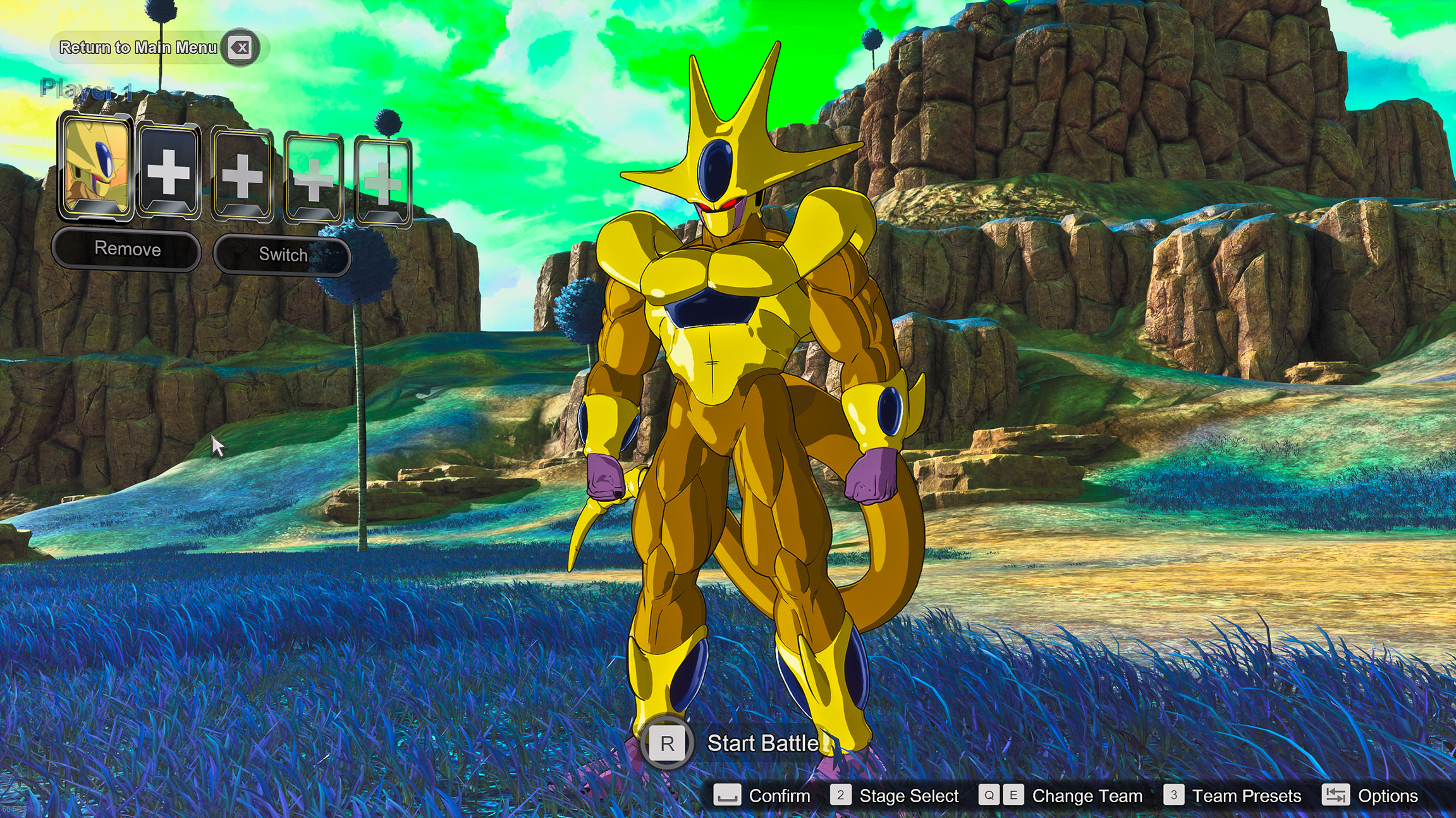 Cooler Forms - Golden and Black Cooler Mod for Dragon Ball: Sparking ...
