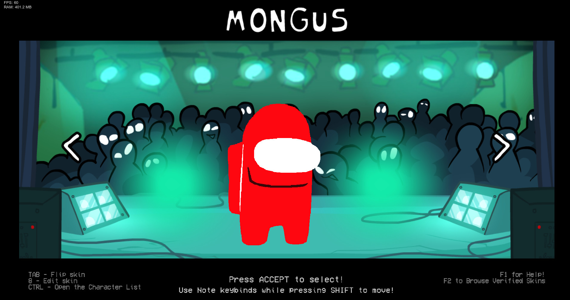 Mongus Guy Skins Mod for Friday Night Funkin' | FNF Mods