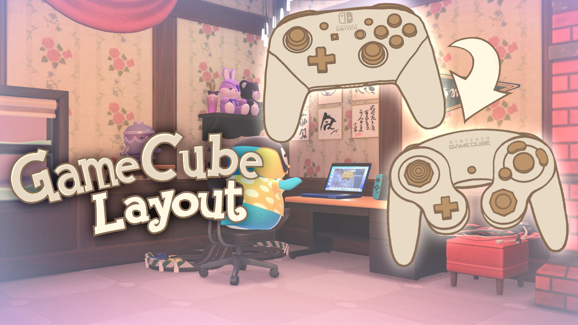 GameCube Layout UI Mod for Animal Crossing: New Horizons | ACNH Mods