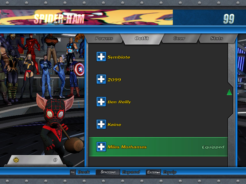 Spider-Ham (Marvel Comics) Mod for Marvel: Ultimate Alliance | MUA Mods