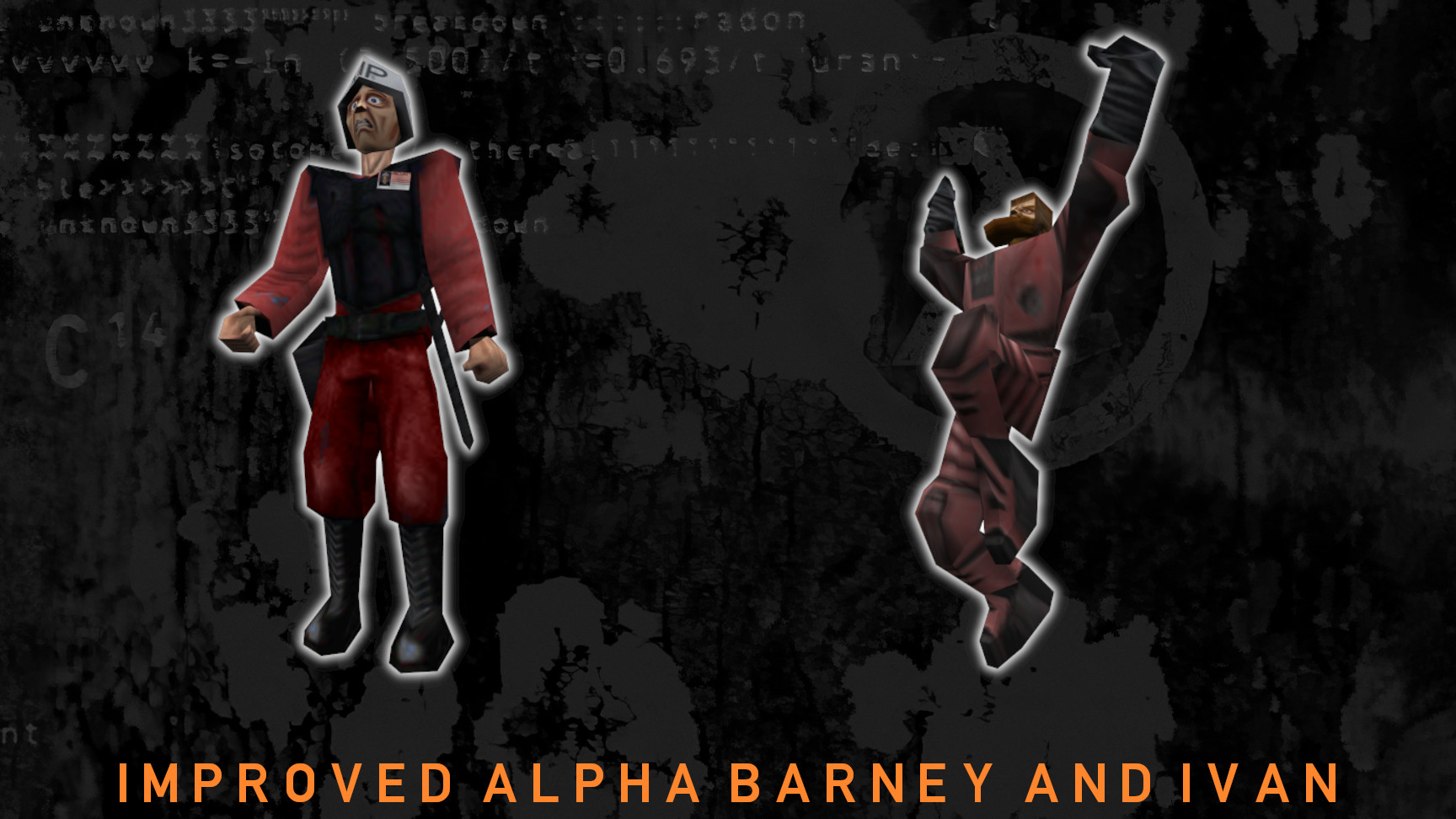 Improved Alpha Barney and Ivan Playermodels Mod for Half-Life | HL Mods