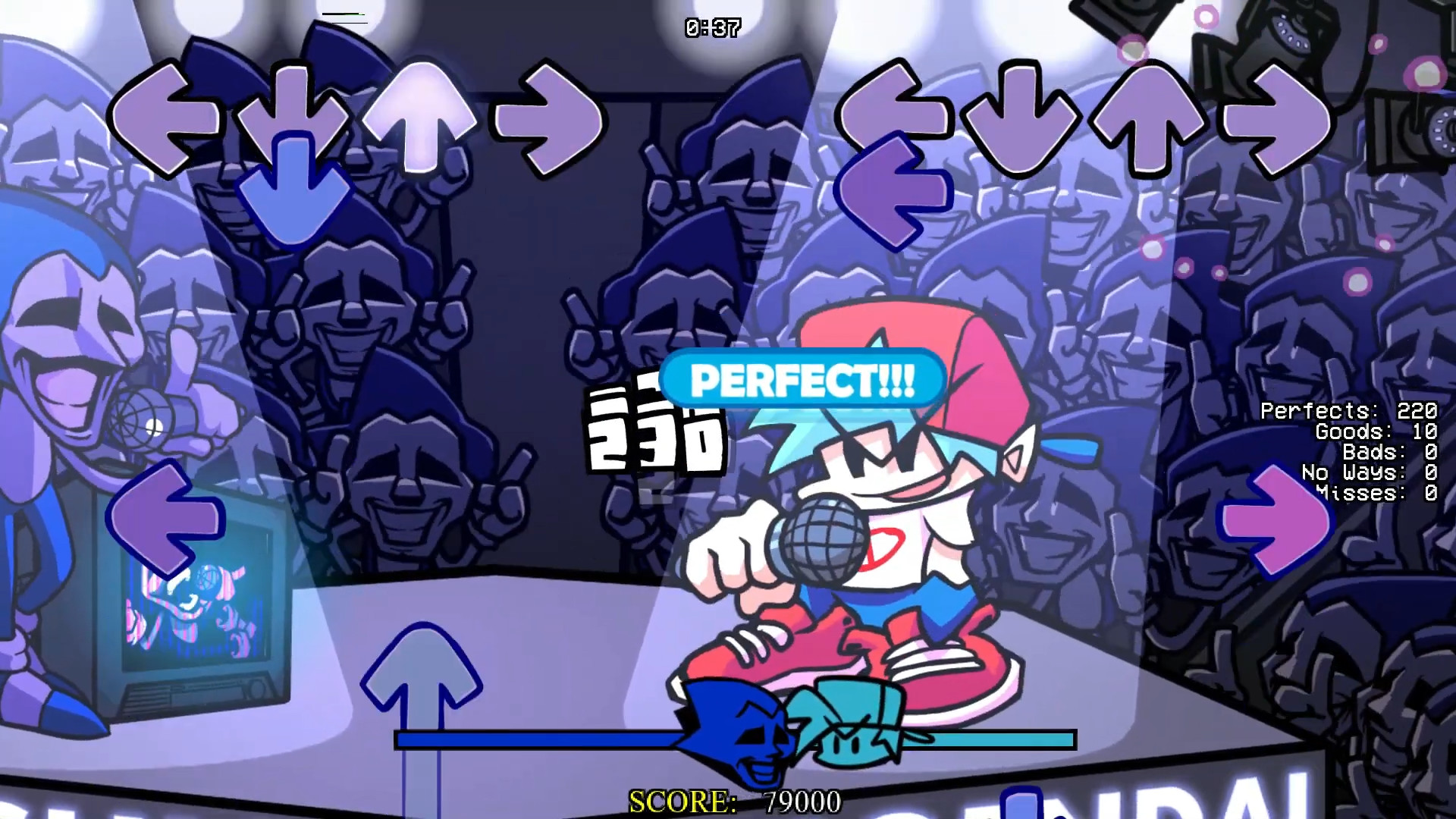 FNF - Hyper Hud V1 ( Script ) Mod for Friday Night Funkin' | FNF Mods