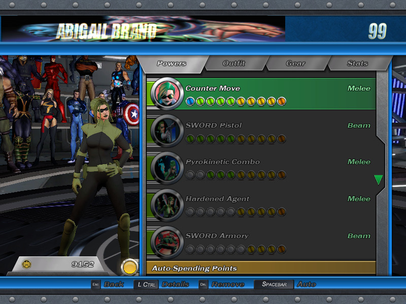 Abigail Brand (Marvel Comics) Mod for Marvel: Ultimate Alliance | MUA Mods