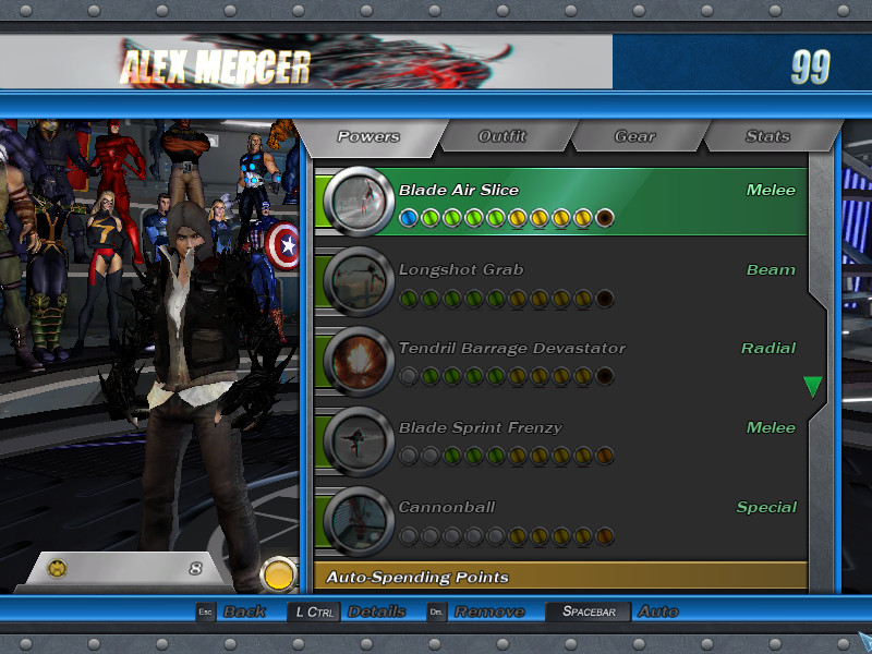 [SENSITIVE CONTENT] Alex Mercer (Prototype) Mod for Marvel: Ultimate ...