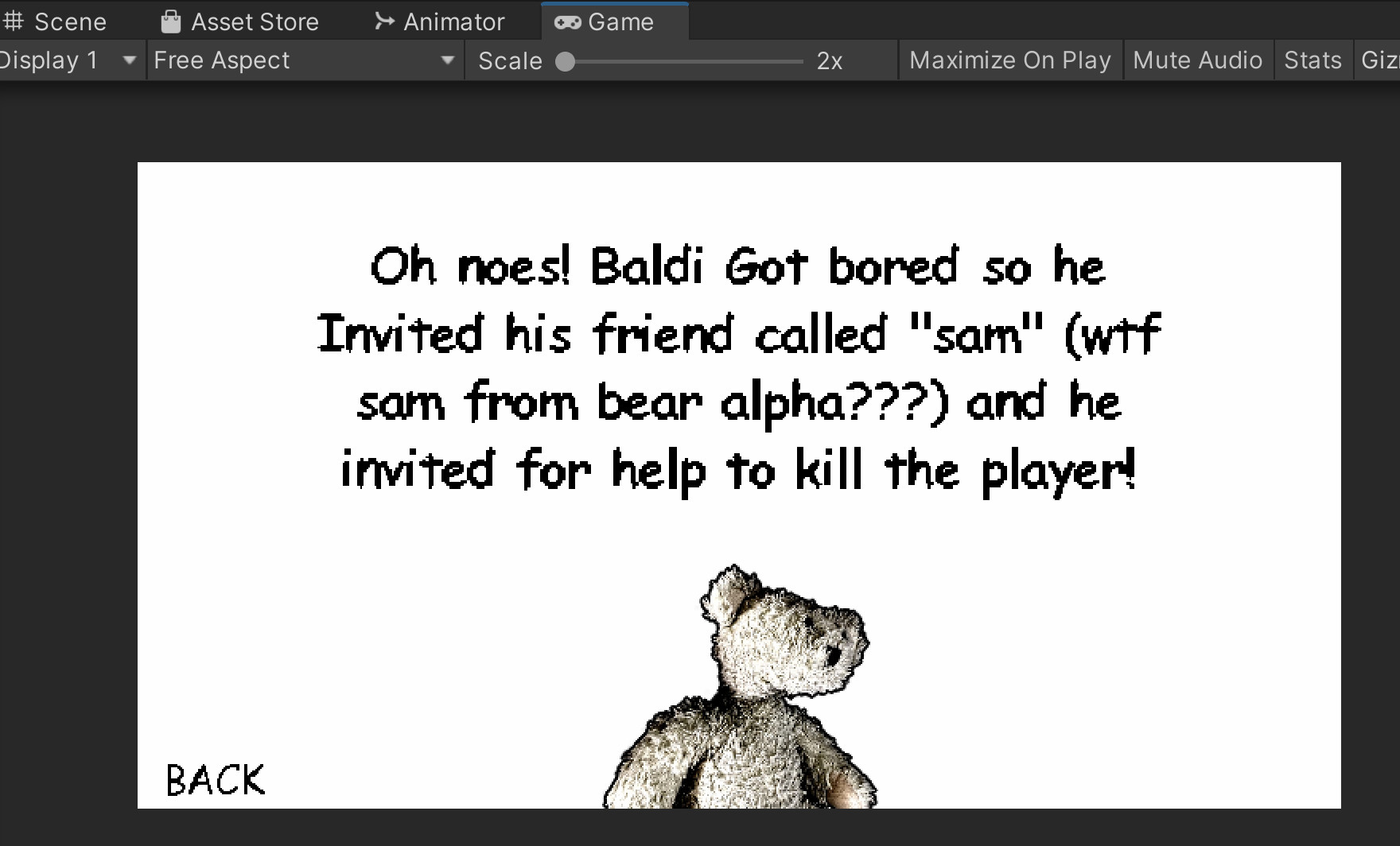 Sam helps Baldi! Mod for Baldi's Basics | Baldi Mods