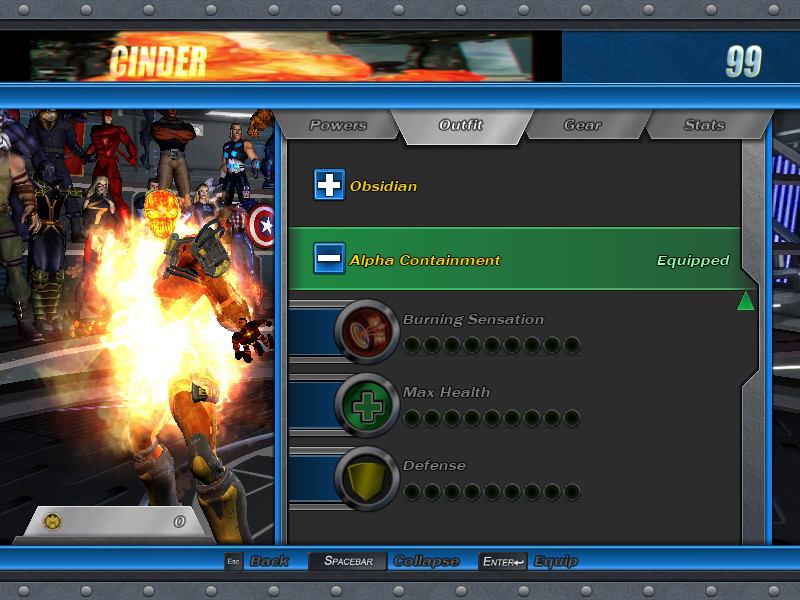Cinder (Killer Instinct) Mod for Marvel: Ultimate Alliance | MUA Mods