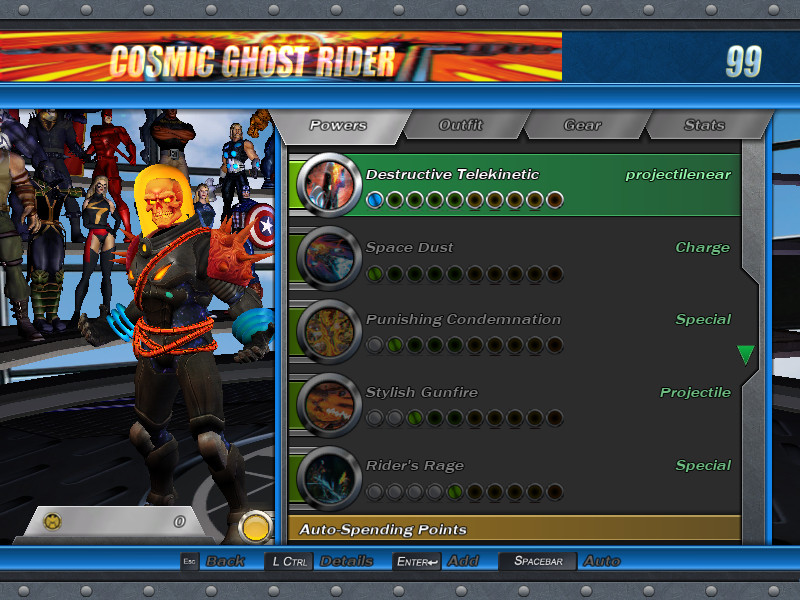 Cosmic Ghost Rider (Marvel Comics) Mod for Marvel: Ultimate Alliance ...