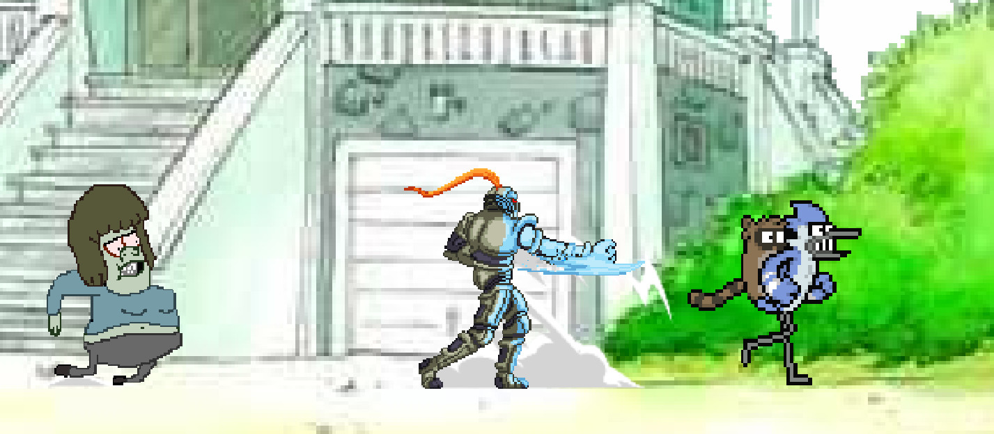 Mordecai & Rigby (Toon All-Star Slam/Regular Show) Mod for Super Smash ...