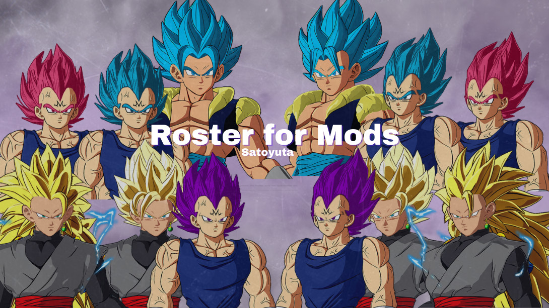 Roster for Mod + Pack of Images and Icons Mod for Dragon Ball: Sparking ...
