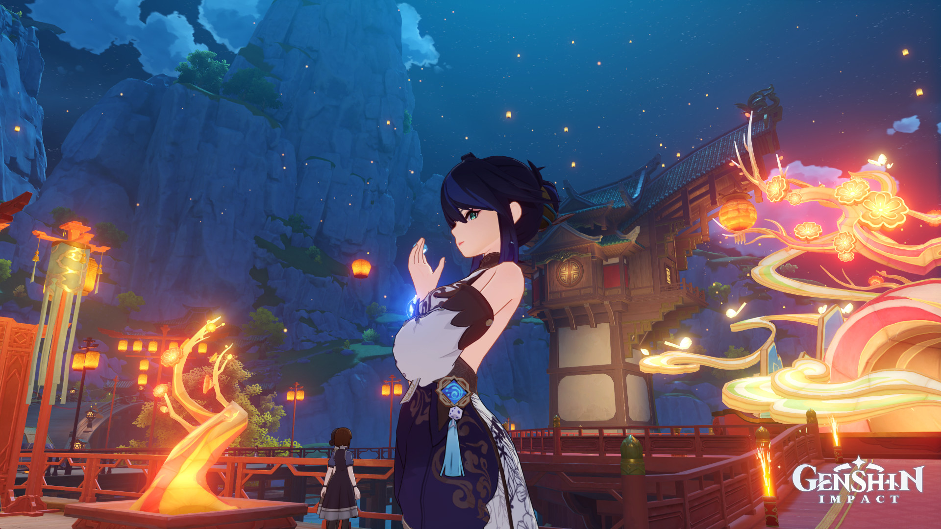 Lantern rite yelan Mod for Genshin Impact | GI Mods