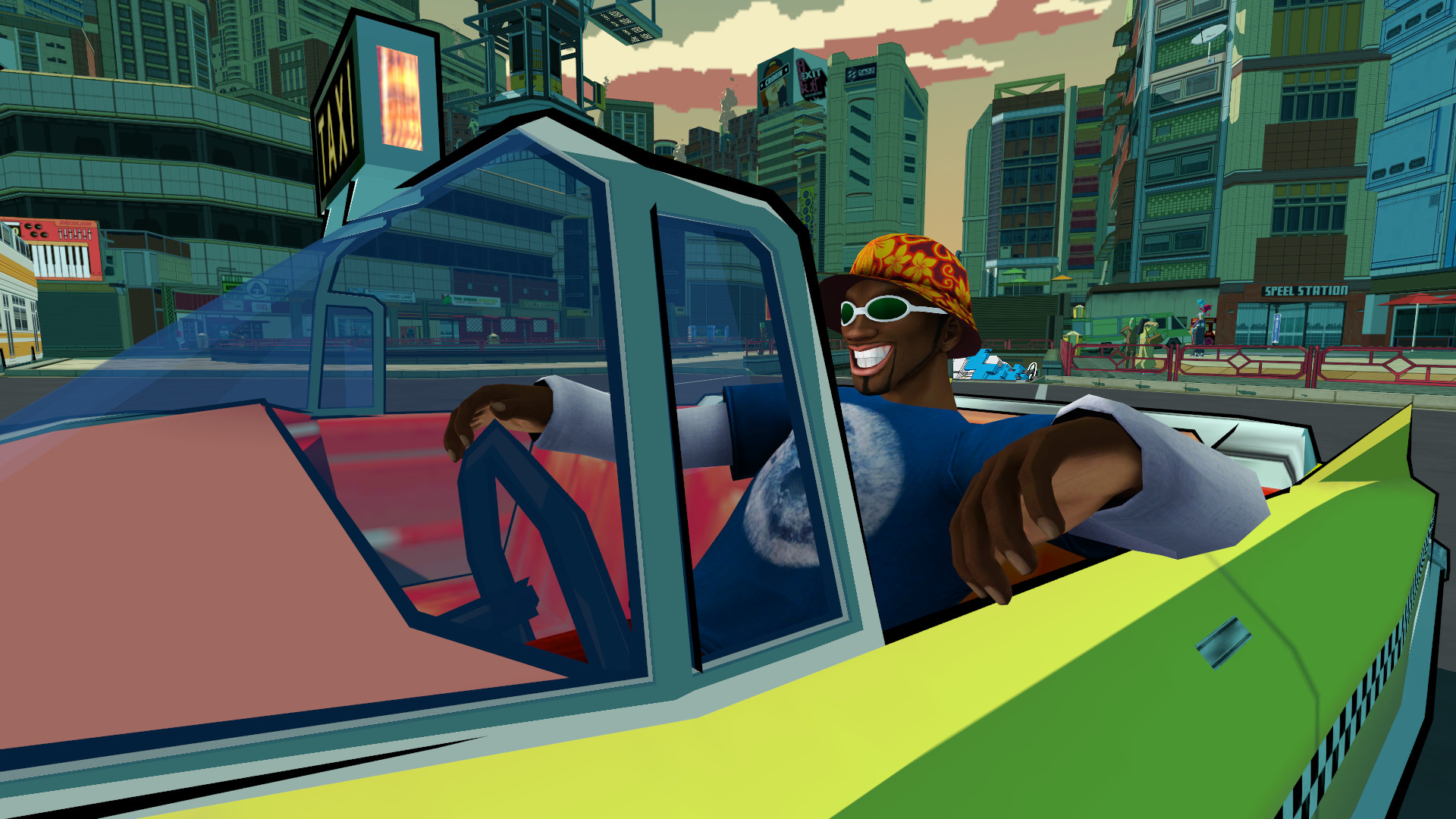 B.D. Joe (Crazy Taxi) Mod for Bomb Rush Cyberfunk | BRC Mods