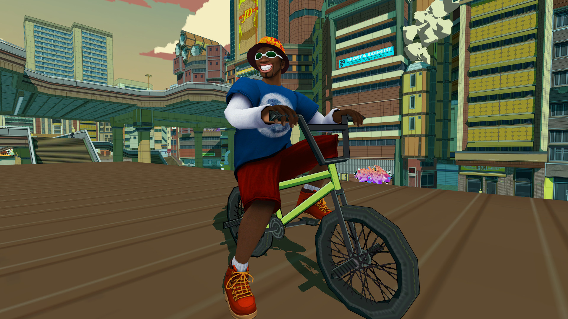 B.D. Joe (Crazy Taxi) Mod for Bomb Rush Cyberfunk | BRC Mods