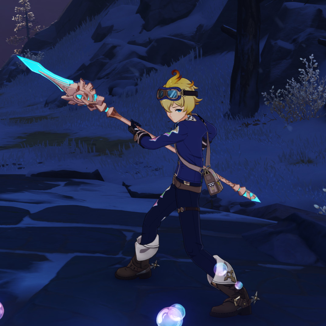 Postboy Mika Mod for Genshin Impact | GI Mods