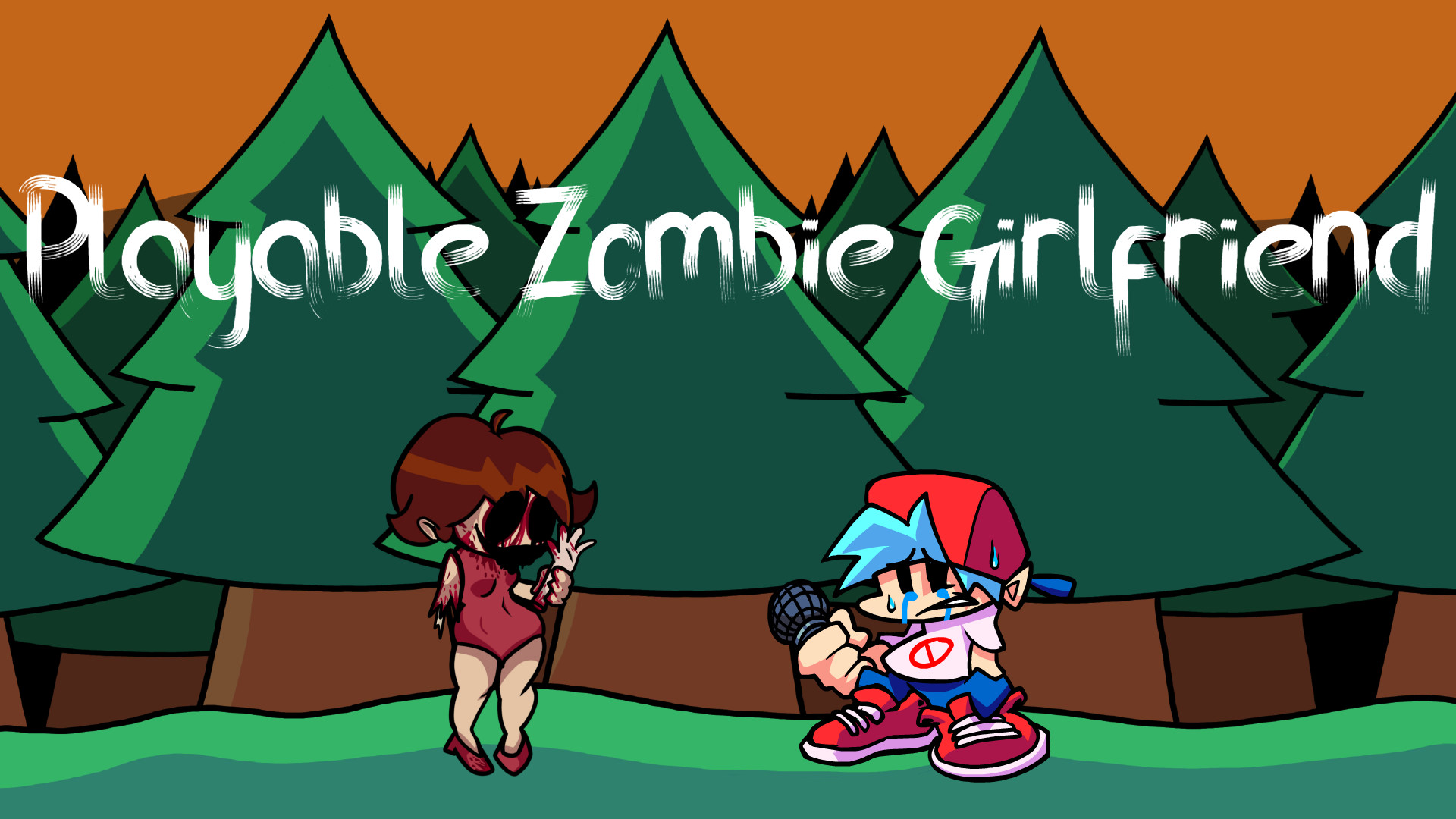 [SENSITIVE CONTENT] Playable Zombie Girlfriend Mod for Friday Night Funkin' | FNF Mods