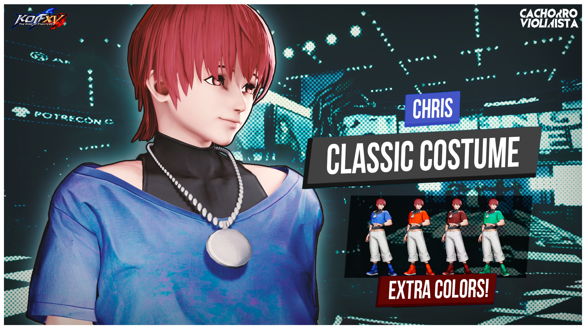 Classic Chris Mod for The King of Fighters XV | KoFXV Mods