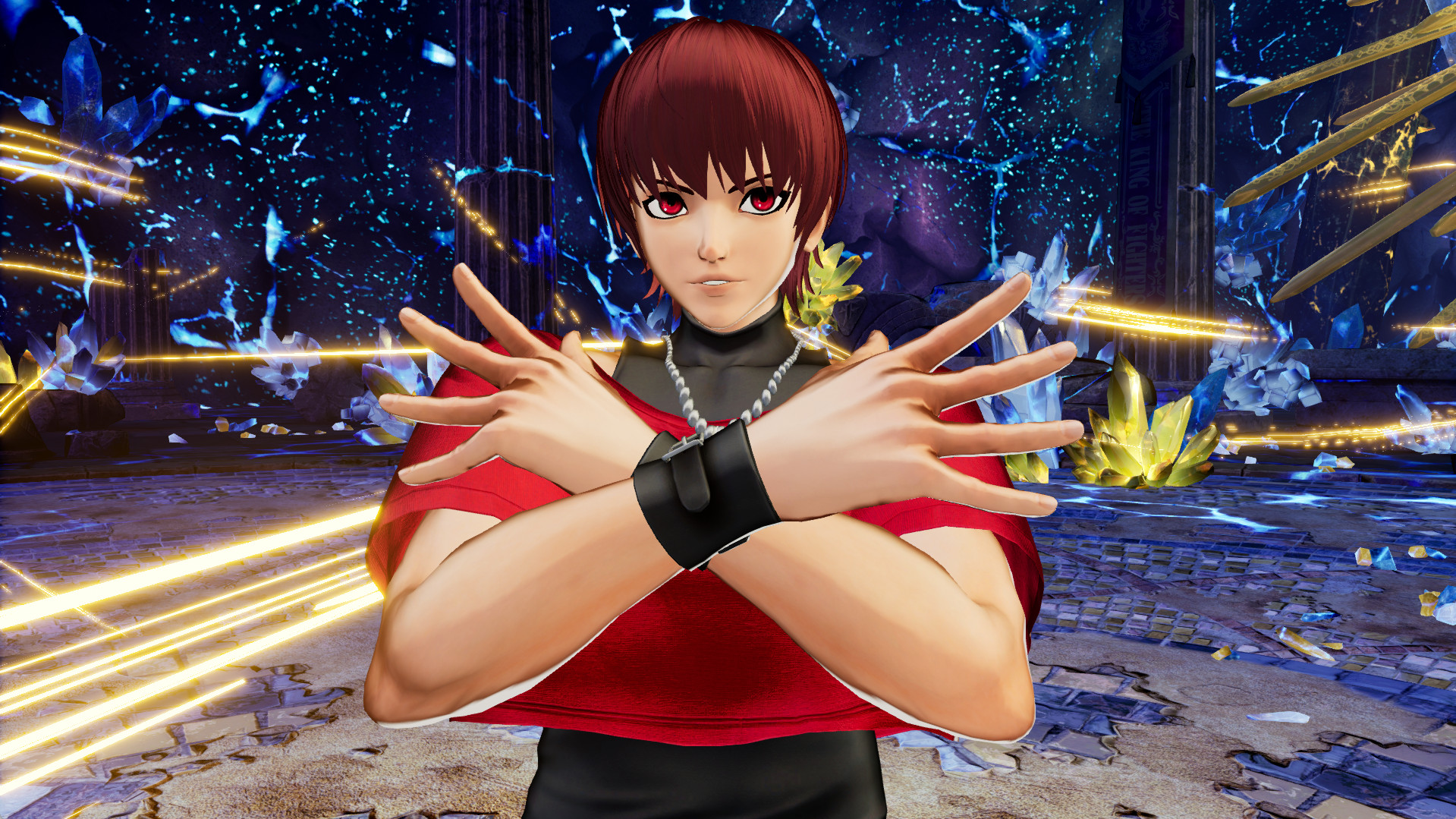 Classic Orochi Chris Mod for The King of Fighters XV | KoFXV Mods