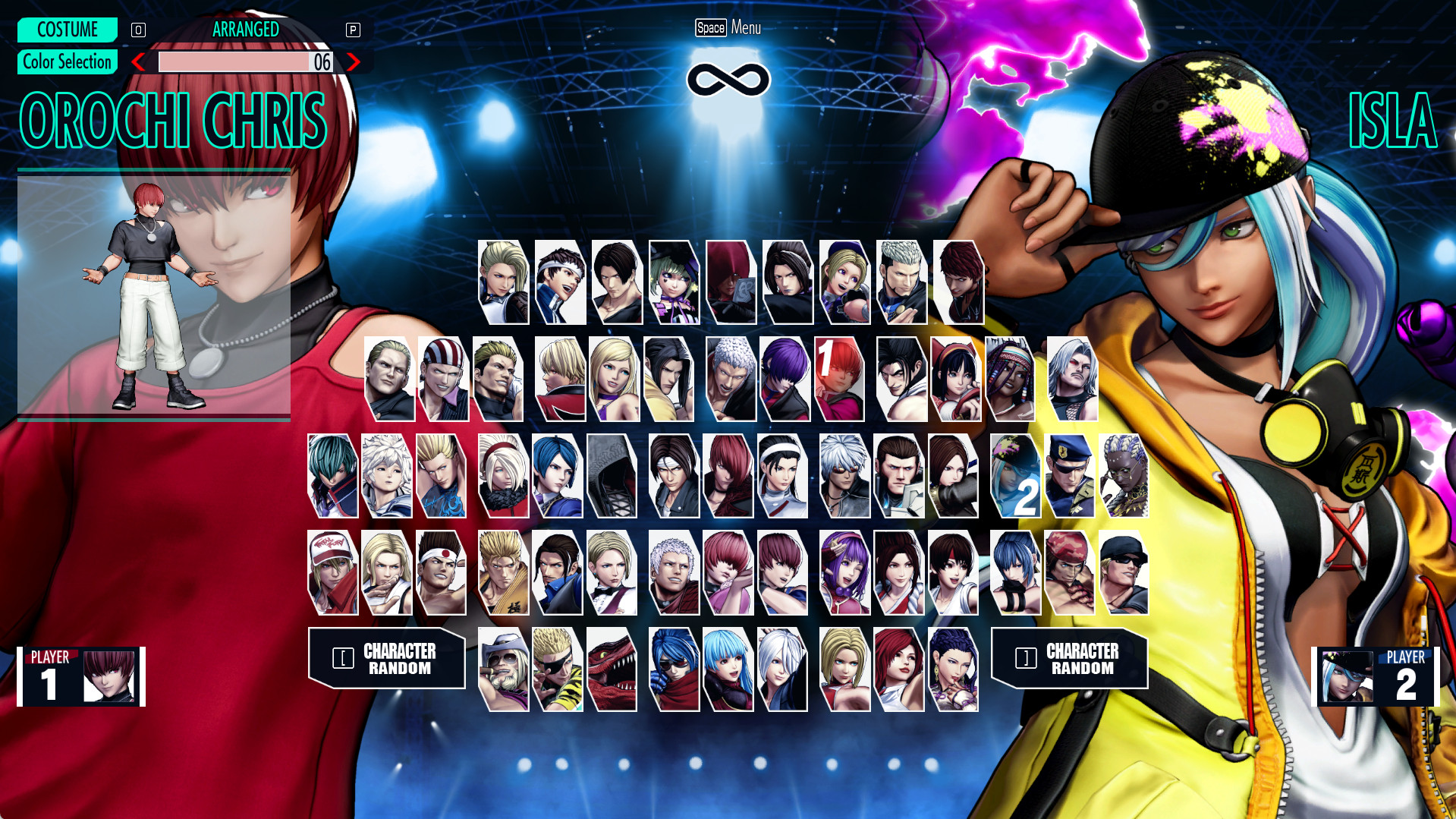 Classic Orochi Chris Mod for The King of Fighters XV | KoFXV Mods