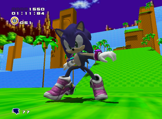 Super Smash Bros Sonic alt skin Mod for Sonic Adventure 2 | SA2 Mods