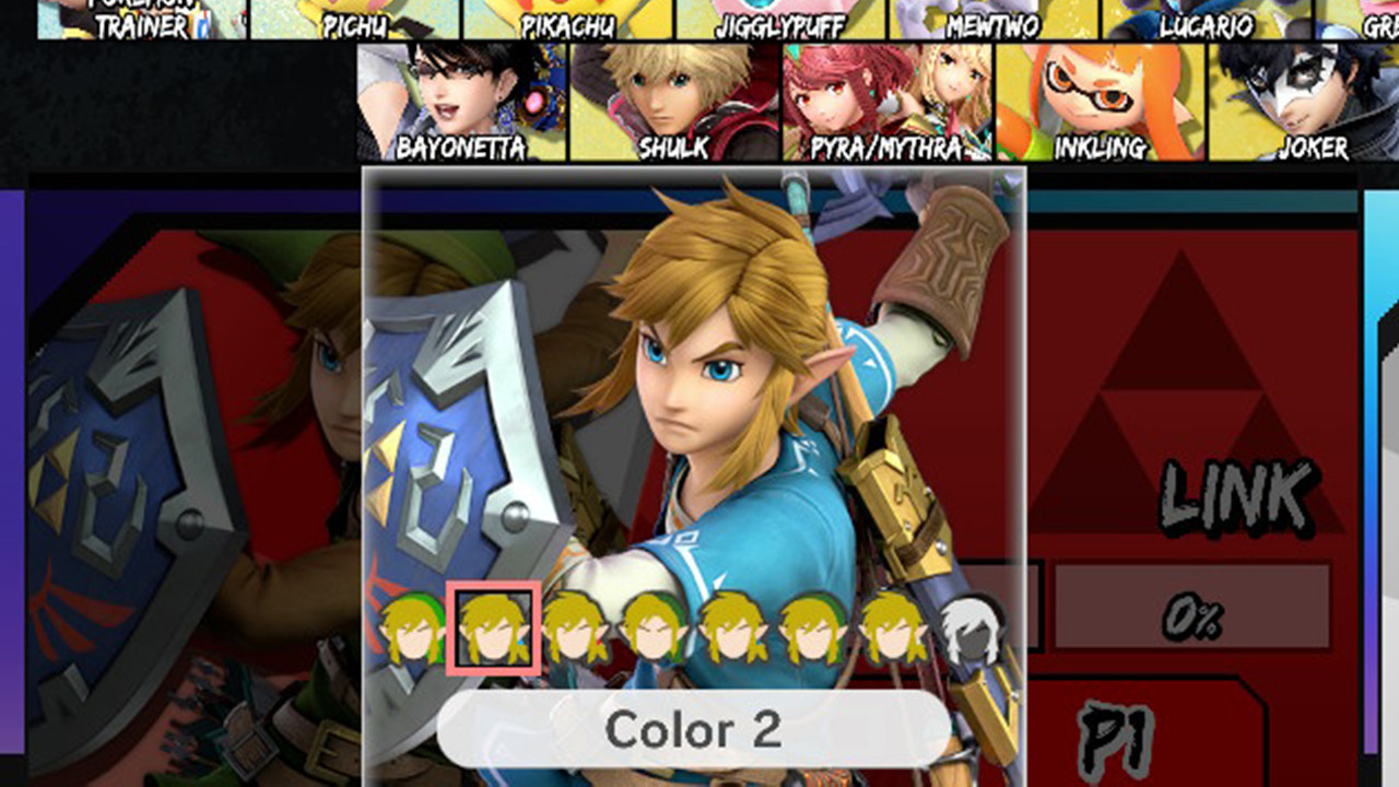 Link: Green Tunic on First Slot Mod for Super Smash Bros. Ultimate ...
