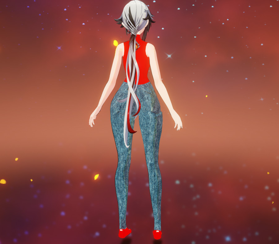 Arlecchino Casual Mod for Genshin Impact | GI Mods