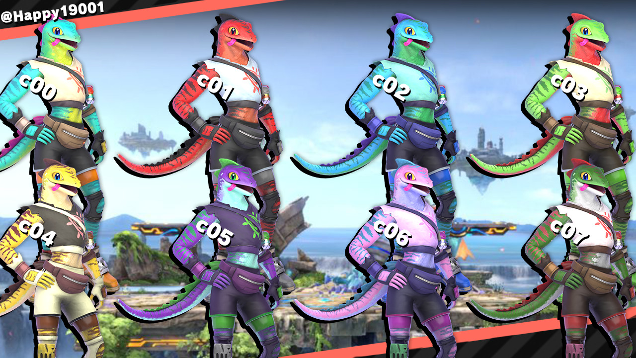 Lizzik (Fortnite) Mod for Super Smash Bros. Ultimate | SSBU Mods